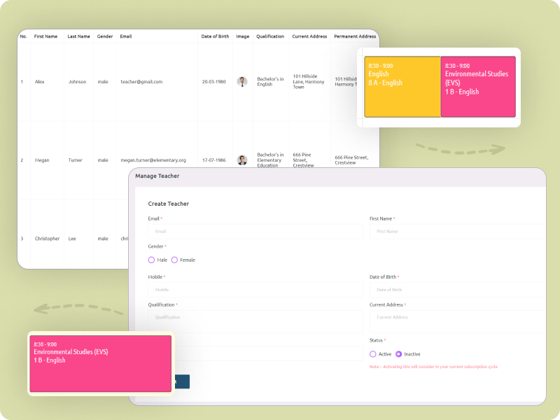 Knowledge Nest - School Management System