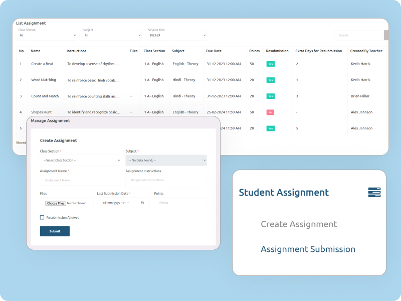 Knowledge Nest - School Management System