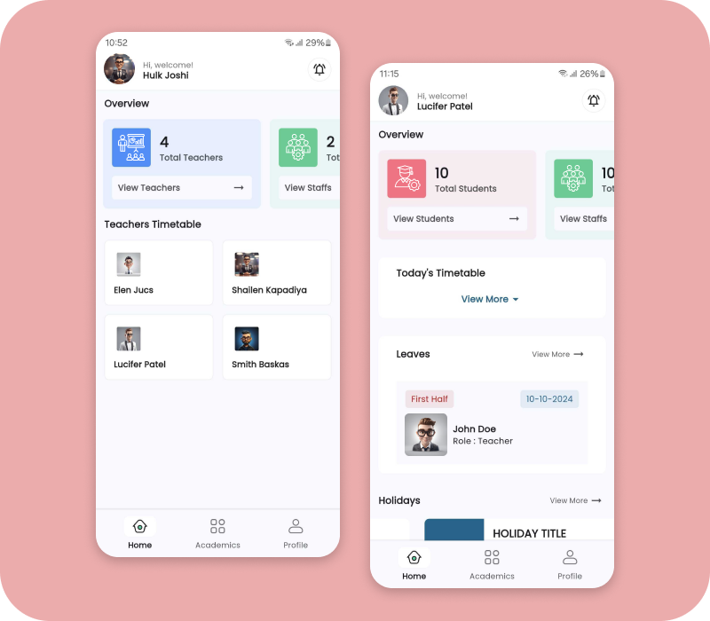 Knowledge Nest - School Management System