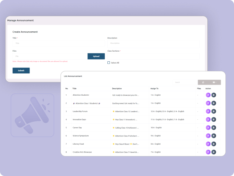 Knowledge Nest - School Management System