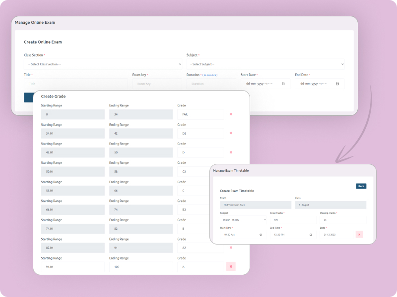Knowledge Nest - School Management System