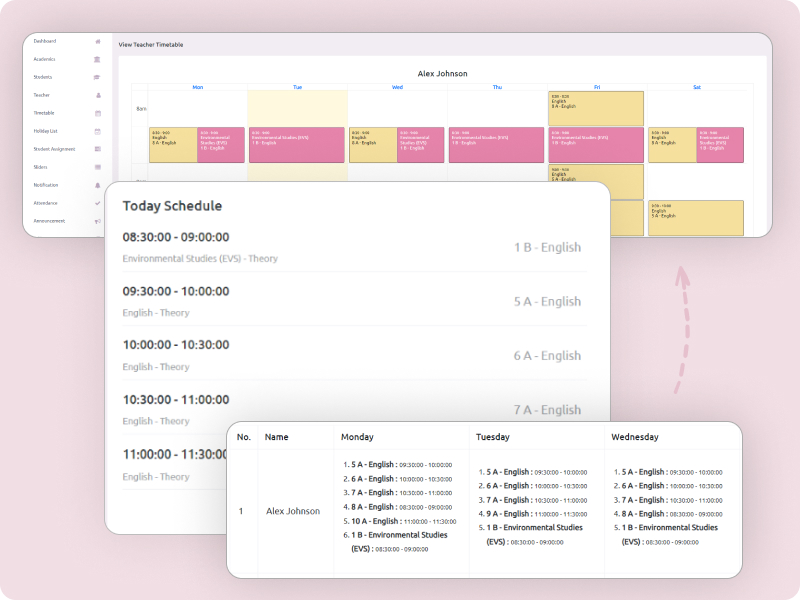Knowledge Nest - School Management System