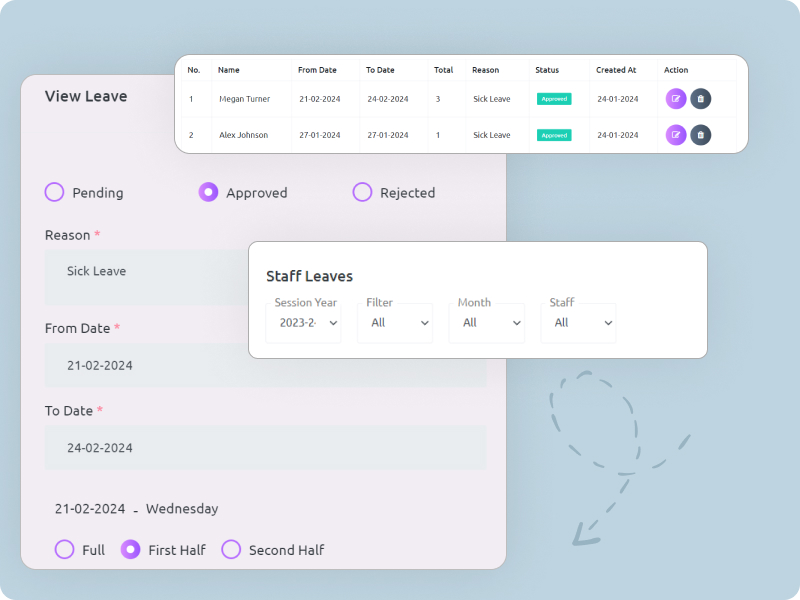Knowledge Nest - School Management System