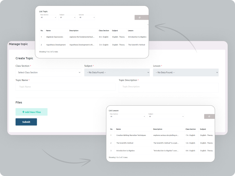 Knowledge Nest - School Management System