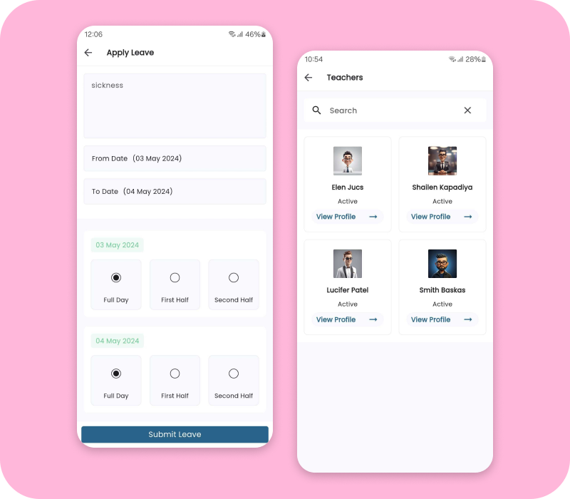 Knowledge Nest - School Management System
